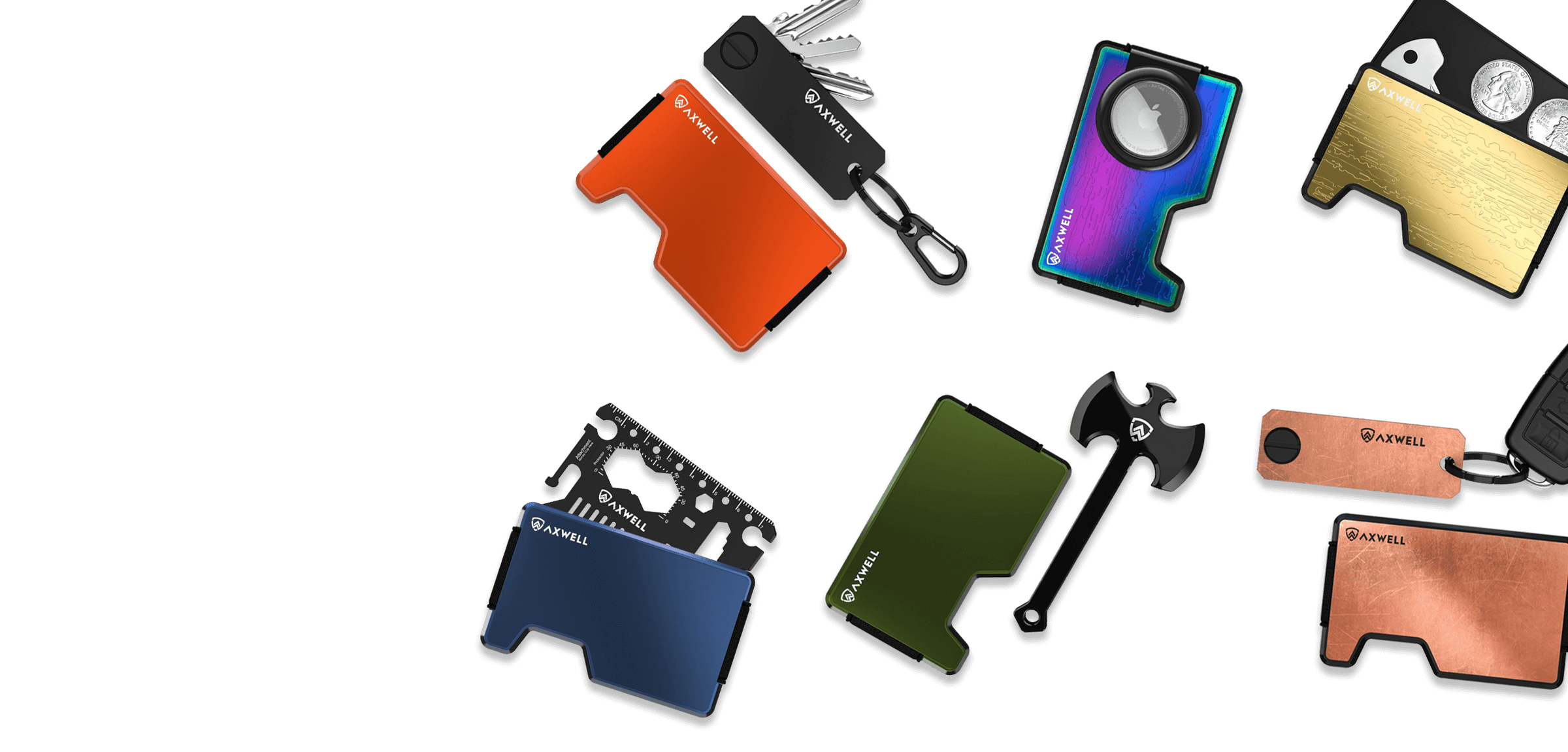 Axwell Wallet® | Toughest Metal Wallet on Earth